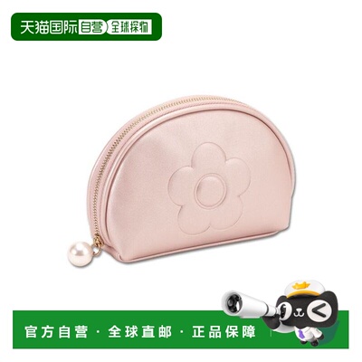 日本直邮MARY QUANT 221854698 Mary Quant 压纹雏菊珍珠圆形小包