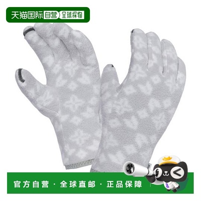 1h可退 montbell 户外保暖骑行可触屏印花手套1118916