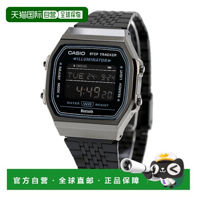 日本直邮卡西欧CASIO ABL-100WEGG-1B复古Chipkashi蓝牙海外型号