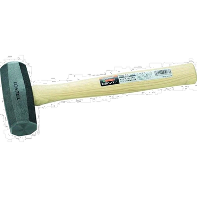 【日本直邮】TRUSCO木柄八角锤子 铁匠锤砸墙锤0.9KG施工用具