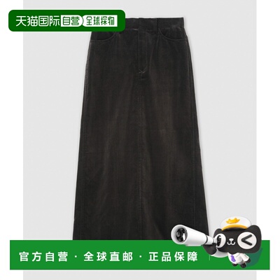 1h可退 日本直邮ROPE' 女士FINX棉灯芯绒鱼尾长裙 2024BGGC34160