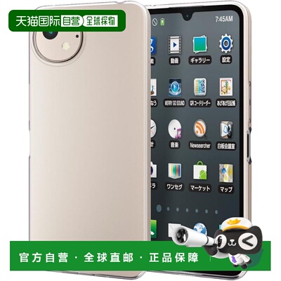 【日本直邮】宜丽客 AQUOS wish4SH-52E手机壳 薄 吸震 简约透明