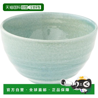 【日本直邮】丸伊製陶 信楽烧 丼碗 600ml 艶青 蓝 MR-3-4581