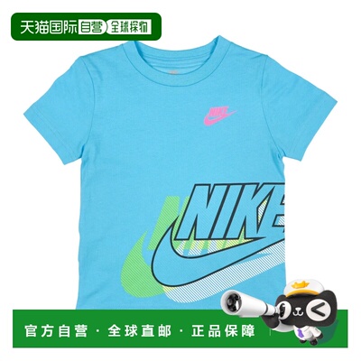 日本直邮Nike 儿童短袖T恤 FUTURA SIDEWINDER SS TEE 76K546 波