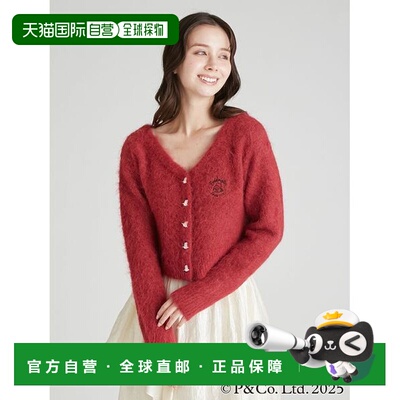 日本直邮CELFORD女裝聯名Paddington珠寶鈕扣開襟針織衫 CWND2550