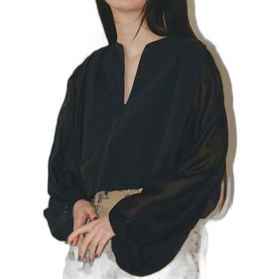 日本直邮TODAYFUL 2023prefall Gather Blouse 聚拢衬衫上衣 长袖