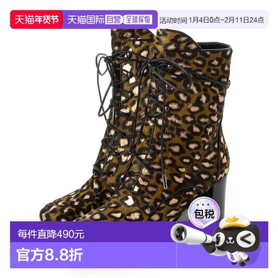 日本直邮LONGCHAMP 系带短靴 LO3432BW00658 短靴珑骧