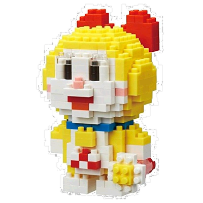 【日本直邮】Kawada积木哆啦美NBCC042儿童益智小颗粒拼接玩具