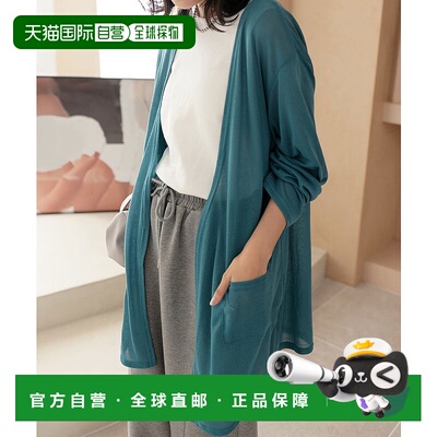 日本直邮KOBE LETTUCE 透明针织开衫 [KO5653EW02350] 针织衫上衣