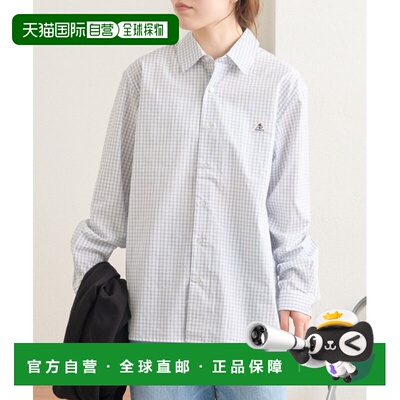 1h可退 日本直邮GEVACO男女同款全棉常规领衬衫 简约百搭设计左胸