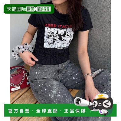 日本直邮官方授权 CIAOPANIC 抽褶印花T恤