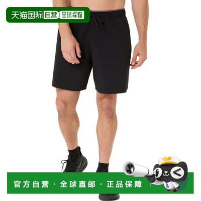 日本直邮亚瑟士ASICS男士弹力梭织7英寸短裤[2031F319.001]