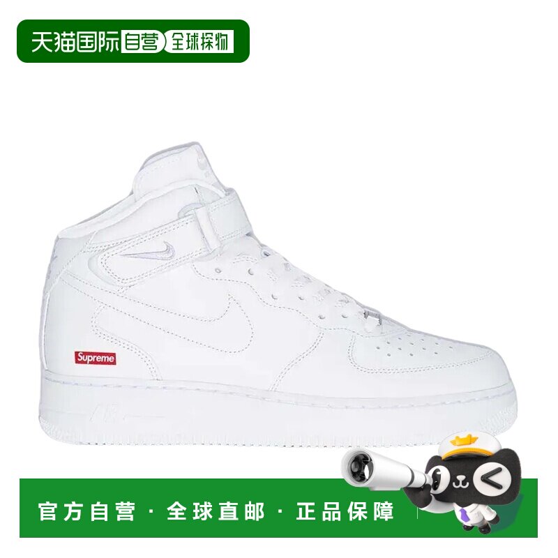 日本直邮Supreme x Nike Air Force 1 MID 舒适耐用 防滑耐磨 中