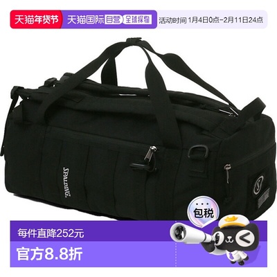 日本直邮SPALDING Commander Duffle 三用黑色篮球旅行袋 波士顿