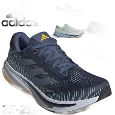 日本直邮 阿迪达斯跑步鞋男adidas Supernova Rise厚底型低帮马拉