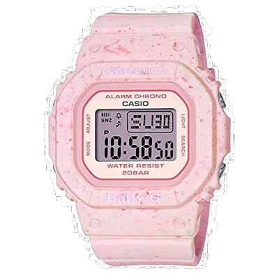 【日本直邮】卡西欧BABY-G女士手表 奶油色表盘 粉色BGD-560CR-4J