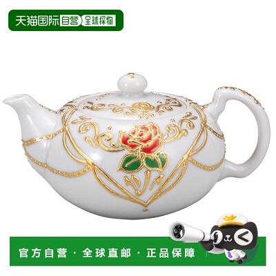 日本直邮九谷烧礼品包装花结 相川志保茶具茶杯壶茶壶流行结婚结
