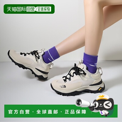 日本直邮THE NORTH FACE 女士Creston防水徒步鞋北面登山鞋轻便