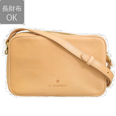 日本直邮IL BISONTE 包女士单肩包皮革 BCR327PV0001NA262B IL BI