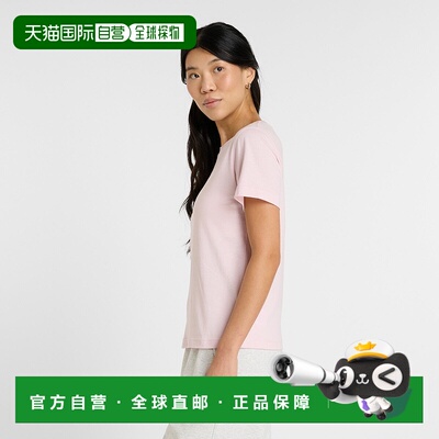 日本直邮New Balance Sport Essentials Stacked Logo 女士短袖T