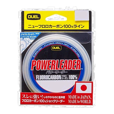 【日本直邮】都路HARDCORE POWERLEADER碳素尼龙鱼线30m 10LbS透