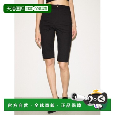 1h可退 日本直邮THROW by SLY 女装 微弹修身 卡普里裤 侧边中线