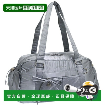 日本直邮New Balance 女士尼龙单肩包/手提包银色NBGCFFW105-SILV