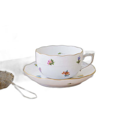 日本直邮HEREND 赫伦德 MF 米卢弗尔 茶杯和茶托 724
