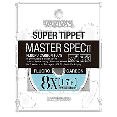 【日本直邮】Varivas瓦里瓦斯SUPER TIPPET加强碳素鱼线8X 80m 1.