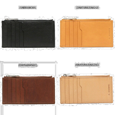 日本直邮IL BISONTE 卡盒零钱盒碎片盒男女款 SVW001 POX001