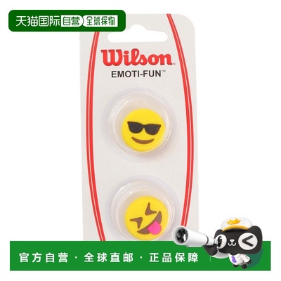 日本直邮Wilson 男士女士太阳镜 Tongue Out DAMPENER WR84051010