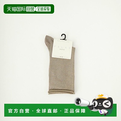 1h可退 日本直邮FALKE 女士亮光拉丝袜 46414袜子堆堆袜