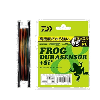 自营｜Daiwa PE线Frog Durasensor×8+Si2 51lb.(3.5) 150m达亿瓦