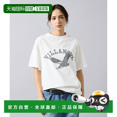 日本直邮REMI RELIEF 男装 女装 全棉HARD SP加工天竺棉圆领T恤 V
