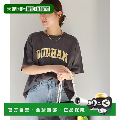 1h可退 日本直邮JOURNAL STANDARD relume 女士复古logo宽松T恤 2
