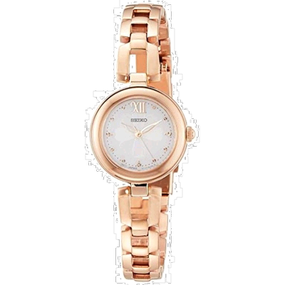 【日本直邮】SEIKO精工 Seiko Selection太阳能女表SWFA196 玫瑰