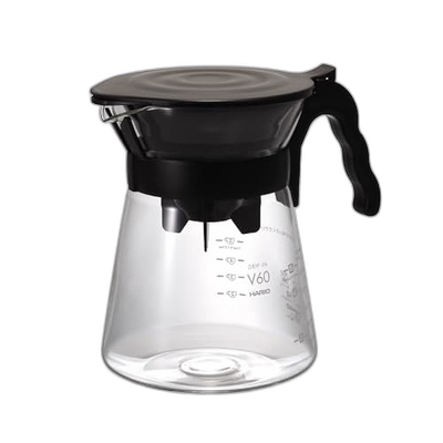 【日本直邮】HARIO 咖啡滴漏器 V60 手冲壶 2人份 VDIR-02-B