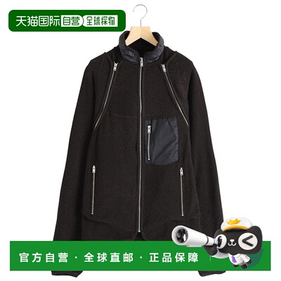 1h可退 日本直邮SUGARHILL 男士3WAY异材质拼接保暖拉链外套 2533