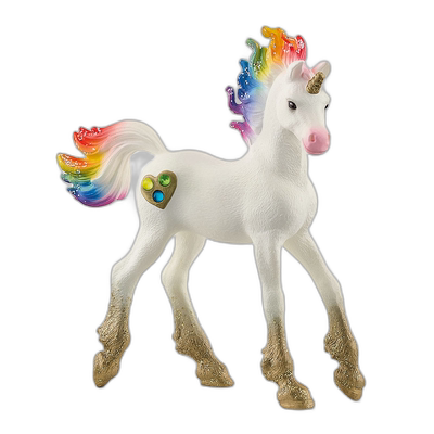日本直邮【日本直邮】Schleich思乐 手办 bayala 彩虹・独角兽(仔)