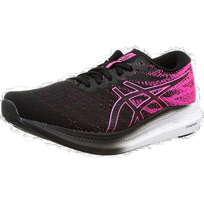 【日本直邮】ASICS 跑鞋EvoRide3女002(黑/荧光粉)23.0cm E 1012B