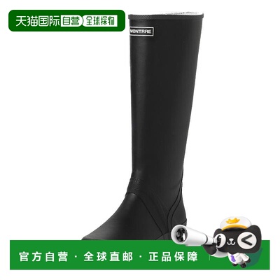 日本直邮Achilles 折叠式雨靴 Fit Packa Montre LB-076 黑色 ILB