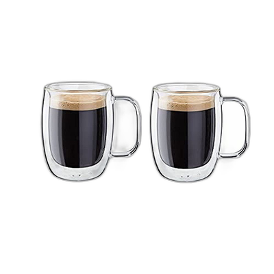 【日本直邮】双立人 咖啡杯 二重构造 140ml 2个套装 39500-111