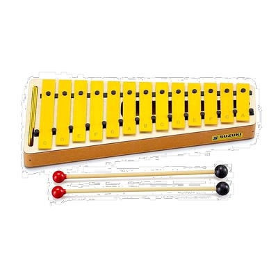 【日本直邮】Suzuki铃木乐器配件迷你钟琴干音13音+派生音3音音乐