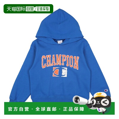 日本直邮 Champion 青少年全拉链连帽运动卫衣 CK-Y107