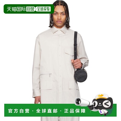 香港直邮Y-3 男士 灰褐色 LS Chapea 衬衫 KQ9754CHAPEA