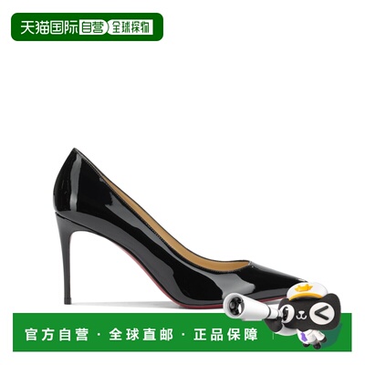 香港直邮CHRISTIAN LOUBOUTIN 女士高跟鞋 3191416BK01KATE85PAT