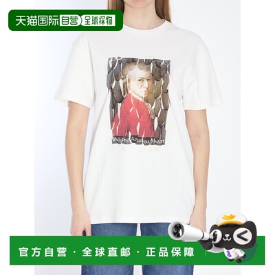 香港直邮LOEWE 女士T恤 S540Y22X699990 AW2025 白色 短袖T恤