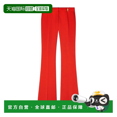 香港直邮Versace DV羊毛长裤 10131581A12595休闲裤直筒裤喇叭裤