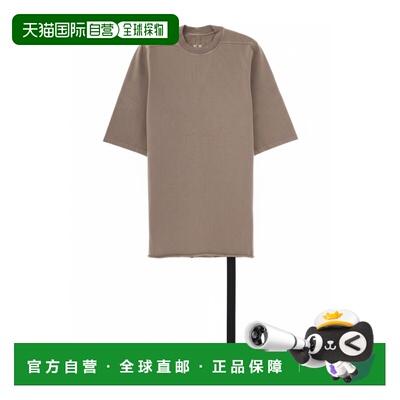 香港直邮Rick Owens Drkshdw 圆领T恤 DU01F4274RIG