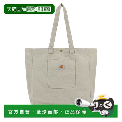 1h可退 香港直邮CARHARTT WIP 男士 Bayfield 灰色牛仔布手提包 I